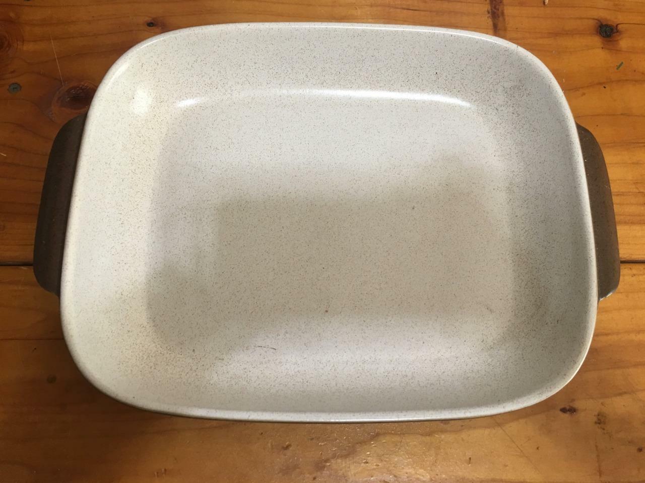 Denby Made England Casserole Baking Dish 12 x 10 Brown EUC | eBay