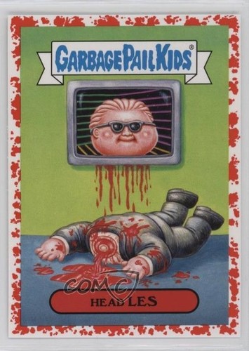 2018 Topps Garbage Pail Kids We Hate the '80s Bloody Nose 55/75 Head ...