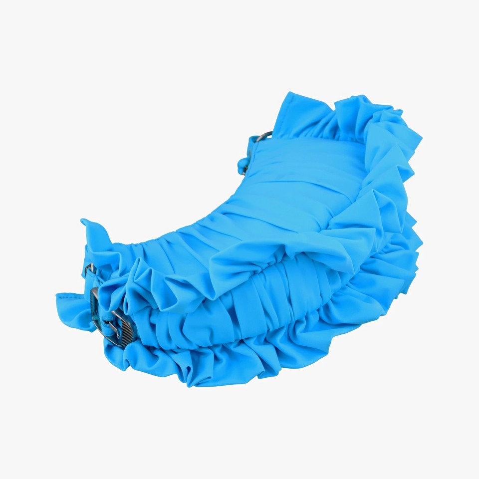 Balenciaga Blue Nylon Mini Shoulder Bag 15cm x 5cm Used | eBay UK