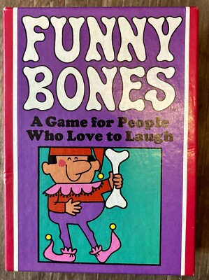 Vintage 1968 Funny Bones Card Game By Parker Brothers Complete | eBay