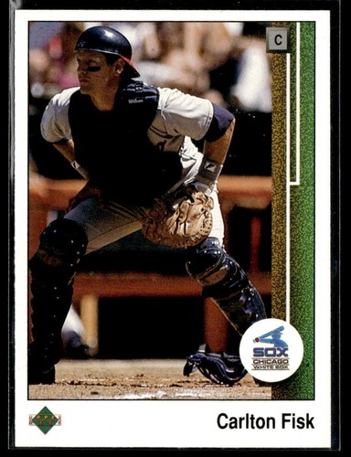 1989 Upper Deck #609 Carlton Fisk Baseball Card 1102D | eBay