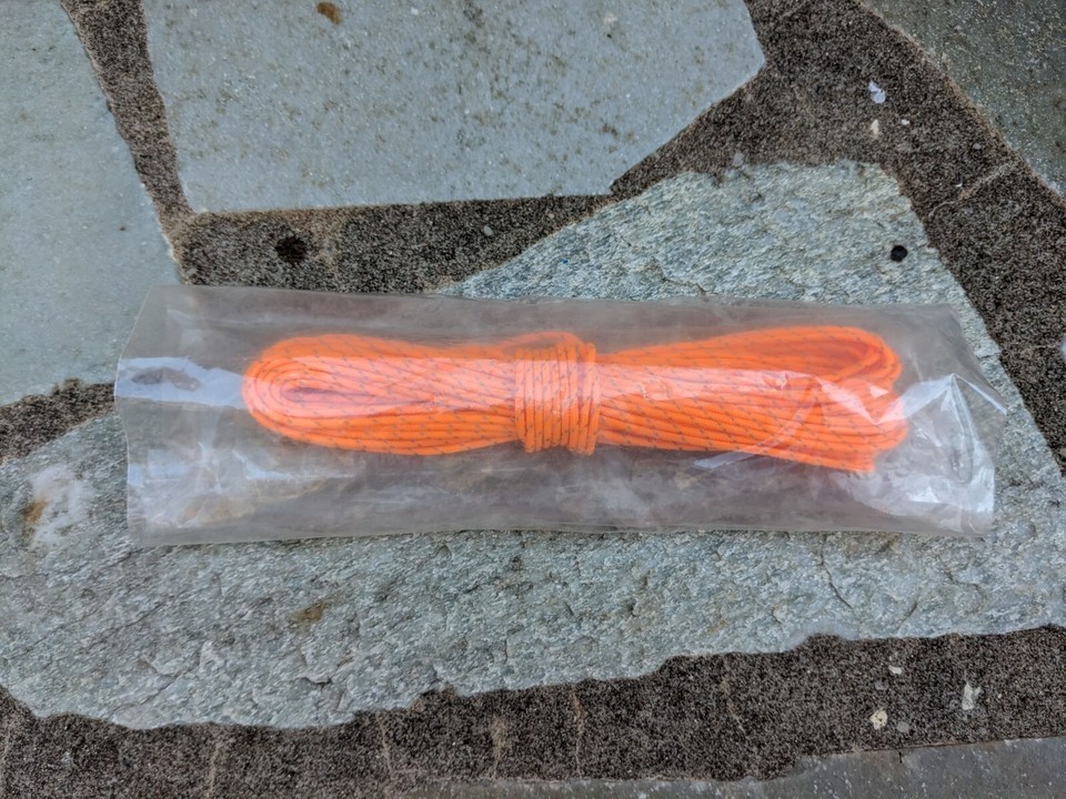 SK78 Ultralight 2mm Dyneema Reflective Tent Guy Line Fishing Rope ...