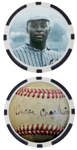 Oscar Charleston - Negro League Legend - POKER CHIP ***SIGNED*** | eBay