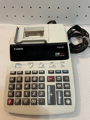 Canon P170- dh Printing Calculator | eBay