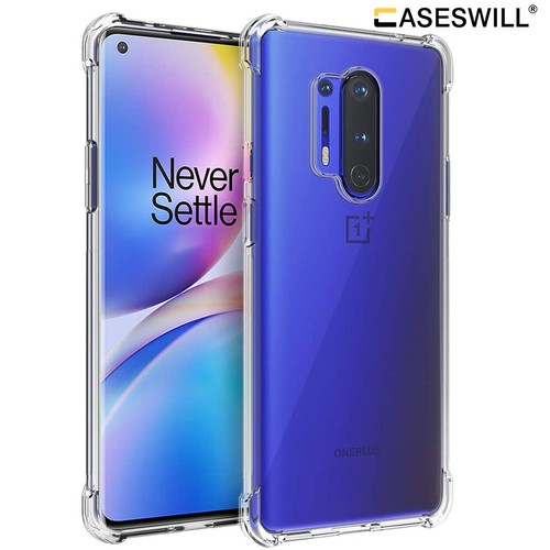 For OnePlus 8T 8 Pro 5G Ultra Slim Clear Shockproof Flexible TPU Case ...