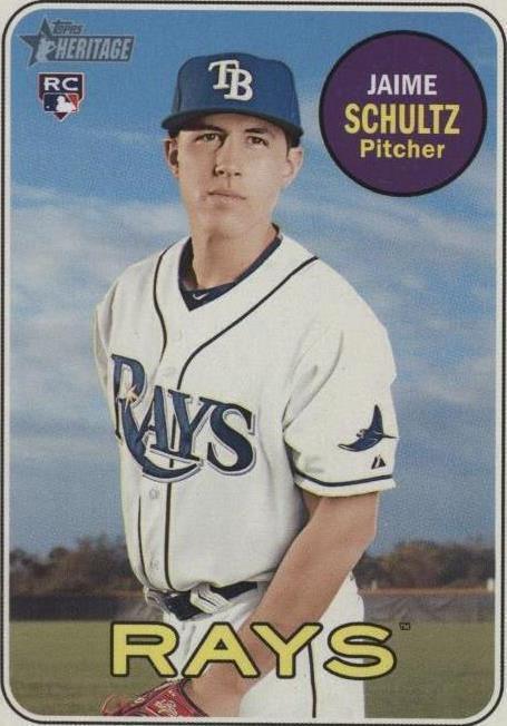 2018 Topps Heritage High Number - Jaime Schultz #558 (RC) for sale ...