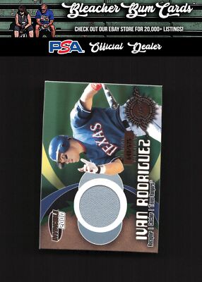 2000 Pacific Invincible 9 Ivan Rodriguez Jersey /675 | eBay