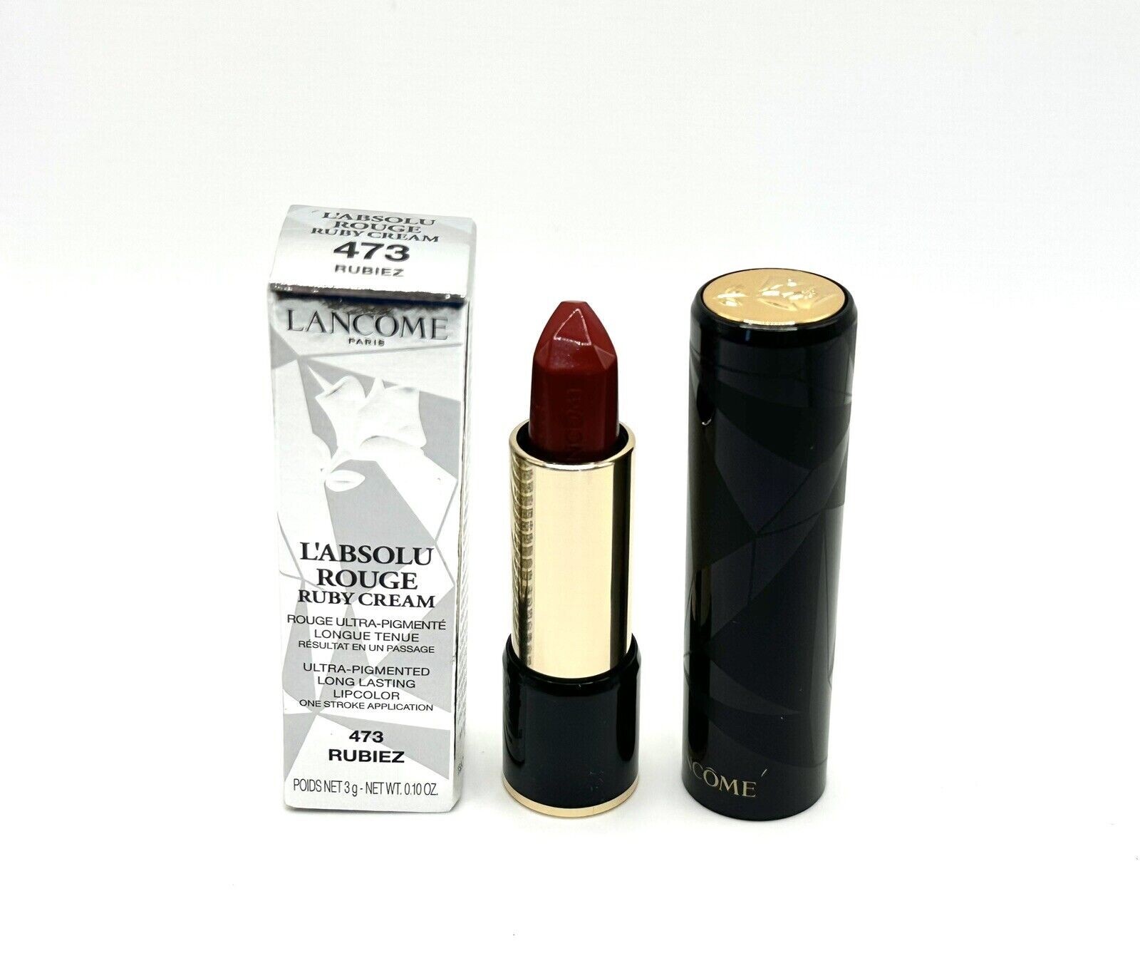 Lancome L'Absolu Rouge Ruby Cream Lipstick in 473 Rubiez Full Size BNIB ...