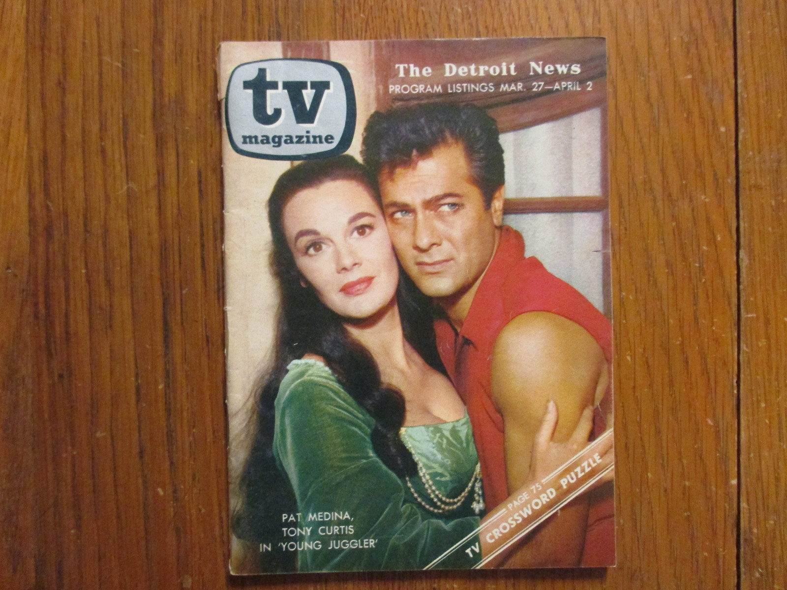 Ma-1960 Detroit News TV Mag(JUNE LOCKHART/TONY CURTIS/PENNEY PARKER ...