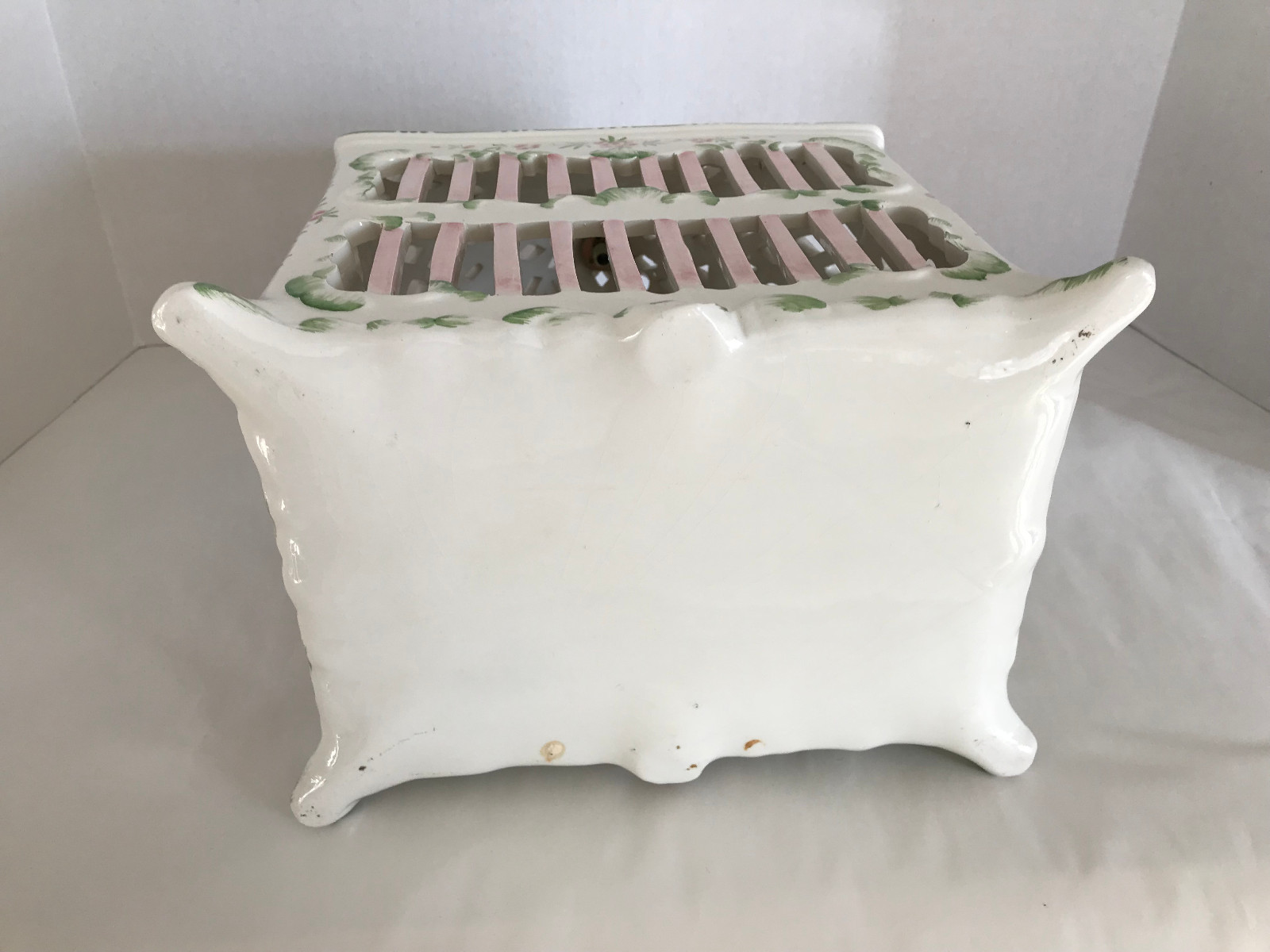 Vintage Decorative CERAMIC BIRD CAGE Italy | eBay