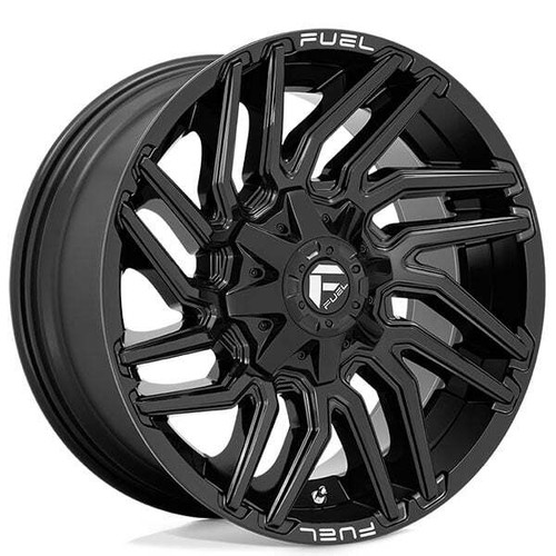 20 22" Fuel Wheels D776 Typhoon Gloss Black Off-Road Rims (5pcs) | eBay