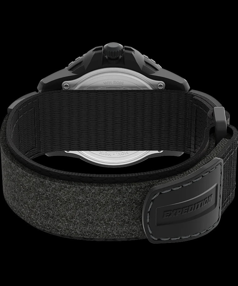 Timex Men's Expedition Gallatin Solar 44mm Fabric Fast Wrap Strap Watch ...