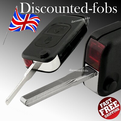 for Mercedes A W168 C E S SLK R170 CLASS 2B 1997-2004 Flip Remote Key ...