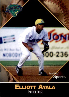 2002 Beloit Snappers Update Multi-Ad #2 Elliott Ayala Bronx New York NY ...
