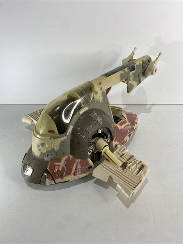 1996 Star Wars POTF2 Boba Fett Slave 1 Ship Vintage Hasbro Slave1 Slave ...