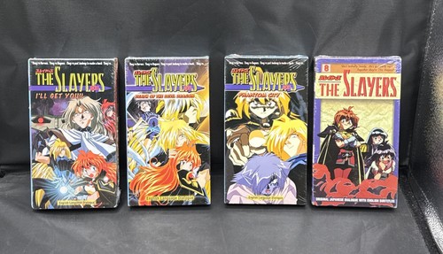 The Slayers Anime VHS Lot Of 4 SEALED | eBay