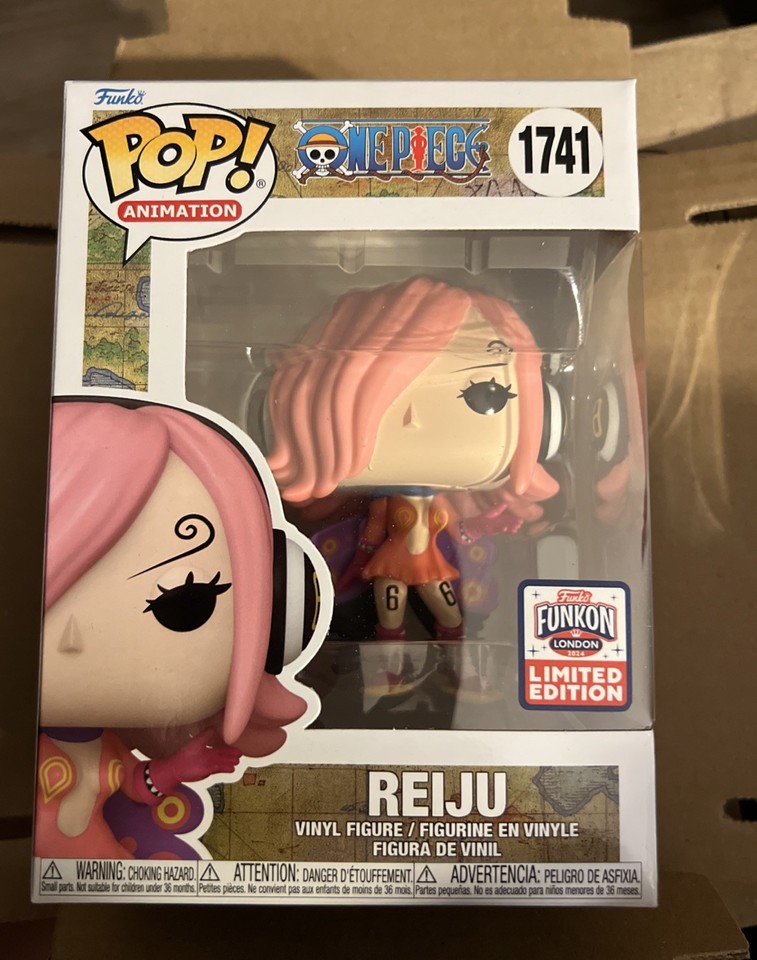 Funko Pop! One Piece Reiju #1741 Funkon London 2024 Limited Edition ...