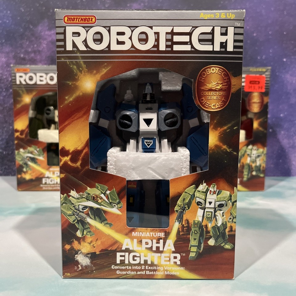 Robotech Matchbox Alpha Fighter Rare Vintage | eBay