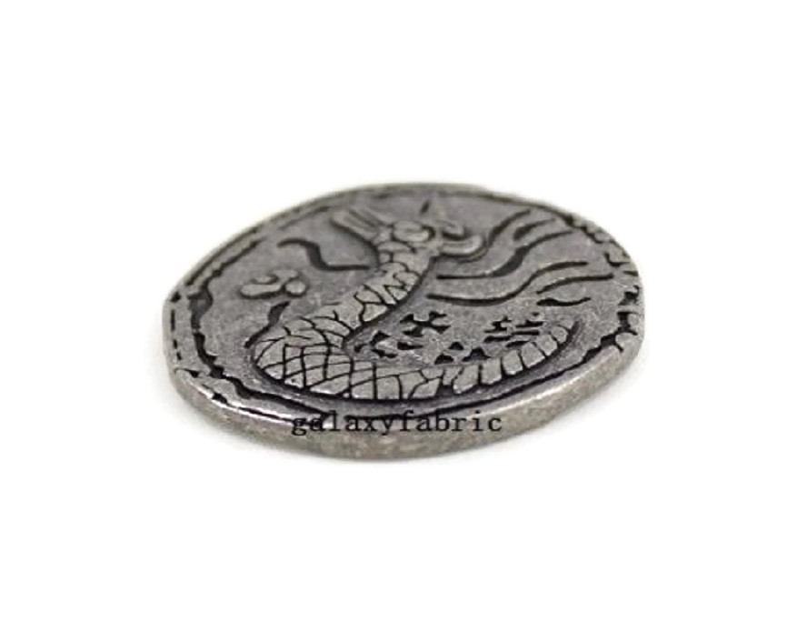 Babylonian CURSED COIN serpent god Tiama wishing well Supernatural | eBay