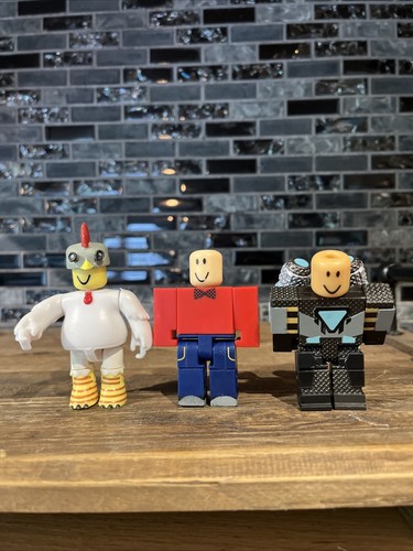 Lot Of 3 Roblox Action Figures No Codes Chicken Simulator | eBay