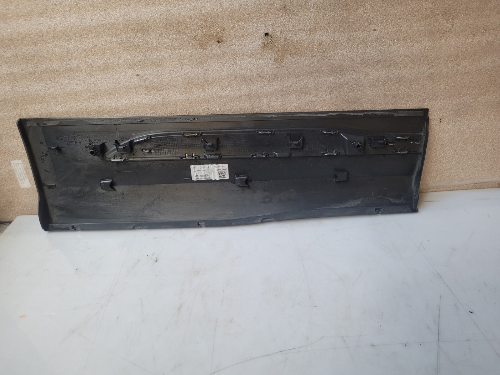 Audi Q8 S-line Genuine Rear Lower Bumper Diffuser 2018 4M8807733A for ...