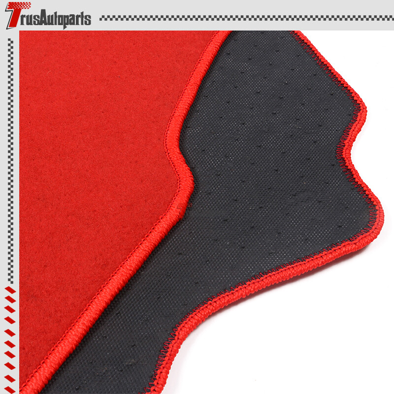 For 94-01 Acura Integra Red Floor Mats Interior Car Carpets Nylon w ...