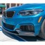 Fits BMW F22 F23 M225i M235i M-Sport 14-19 REAL CARBON Front Bumper Lip ...