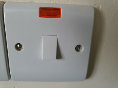 Scolmore Click 20A DP plate switch with neon | eBay UK