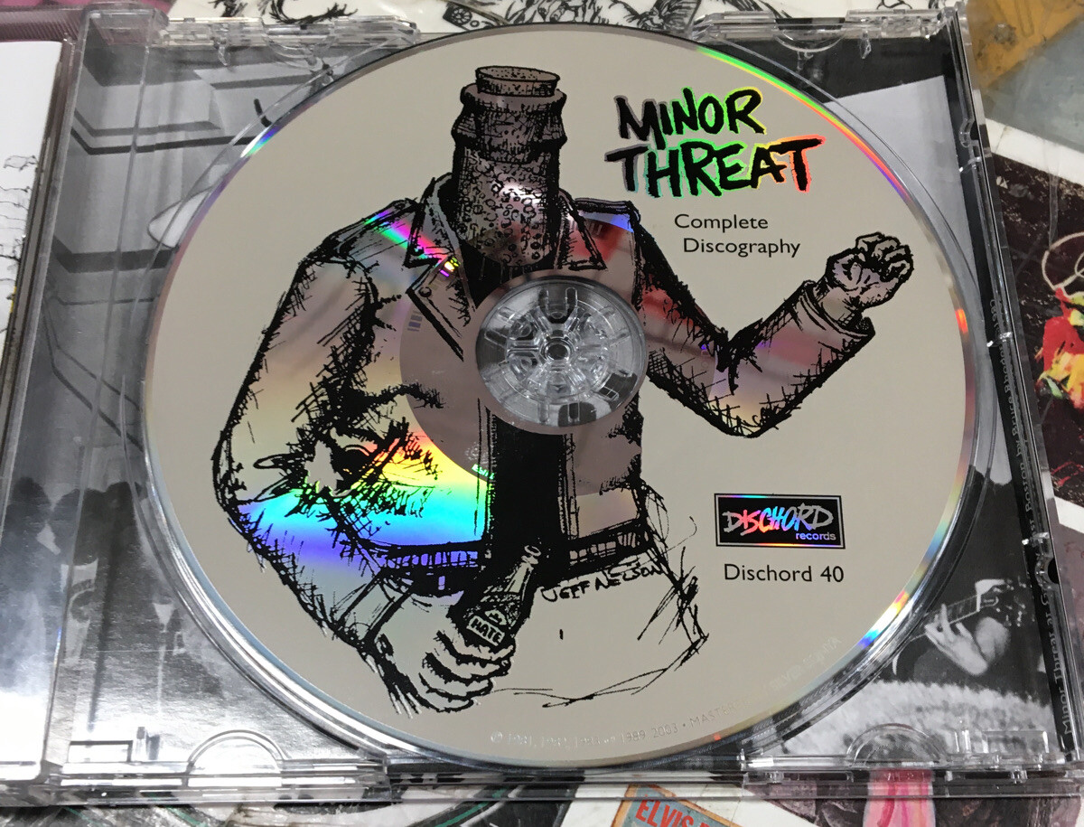 Minor Threat Complete Discography Yellow