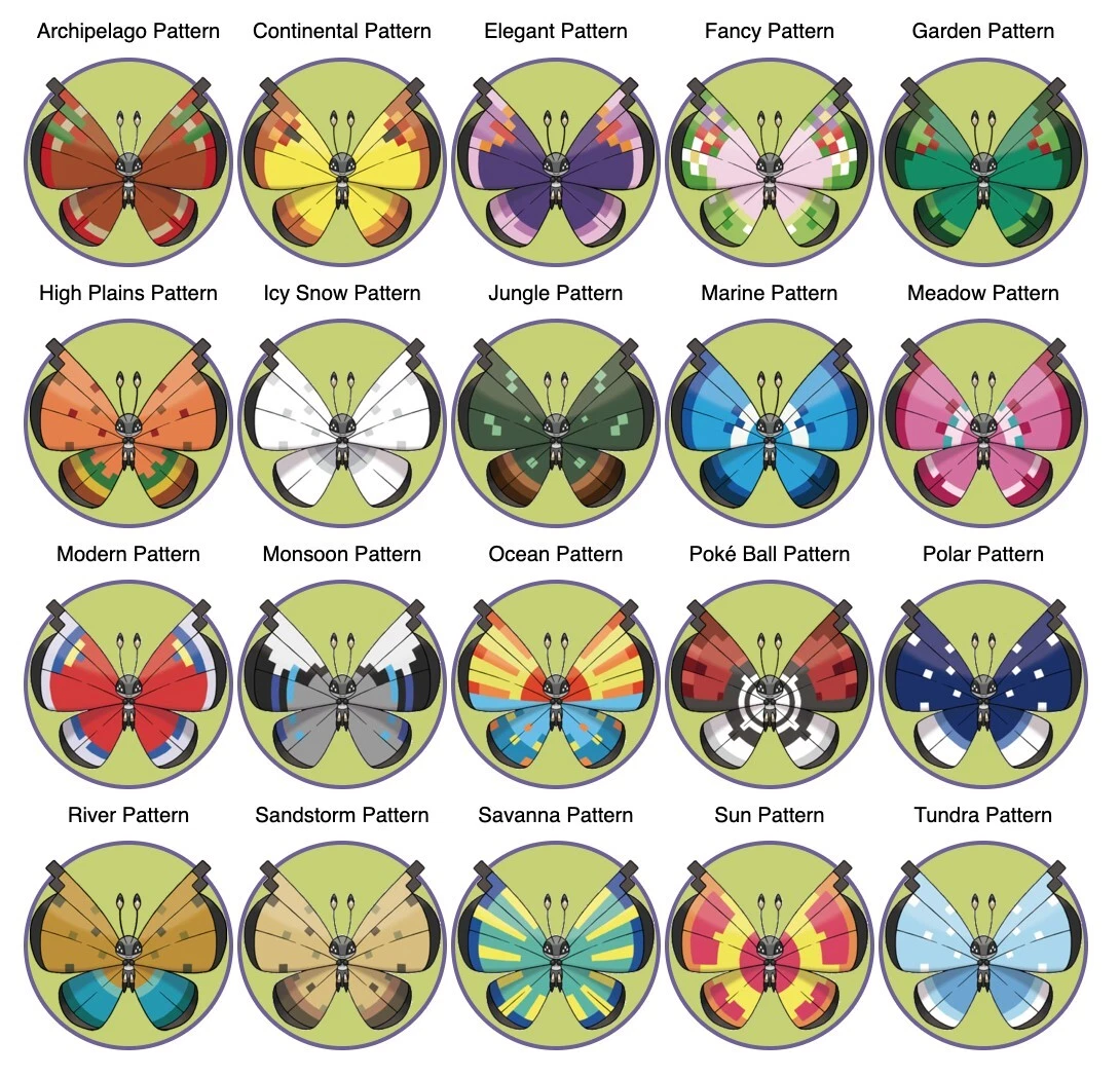 Shiny High Plains Vivillon