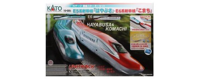 KATO Model Train Beginner Set scala N Stater set E5 HAYABUSA & E6 ...