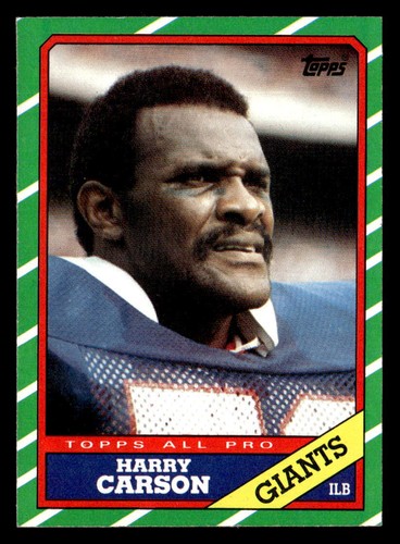 Harry Carson 1986 Topps Card #152 New York Giants | eBay