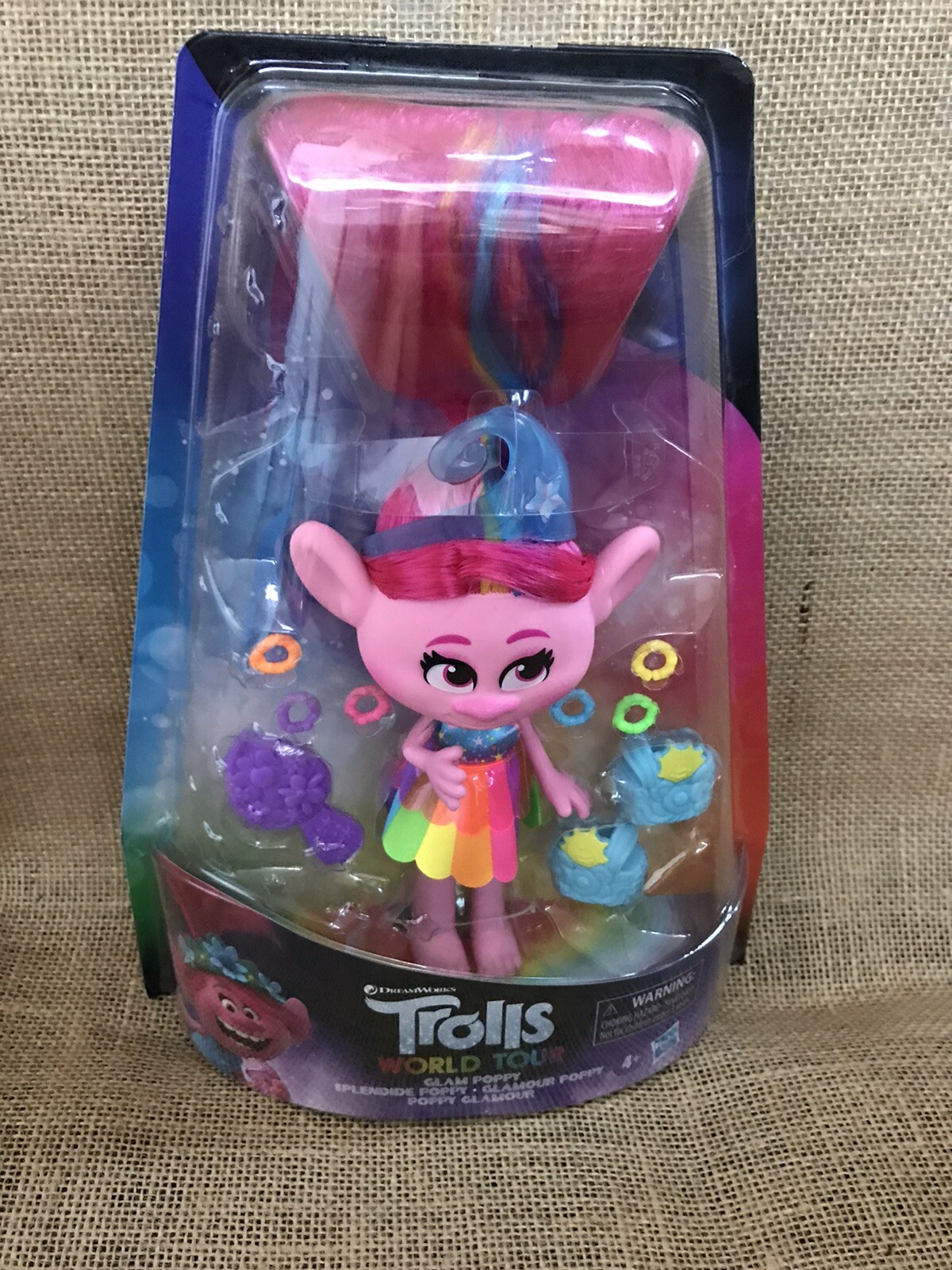 DREAMWORKS TROLLS WORLD TOUR GLAM POPPY FASHION TROLL~US SELLER | eBay