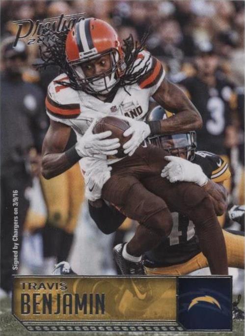 2016 Panini Prestige - Travis Benjamin #48 for sale online | eBay