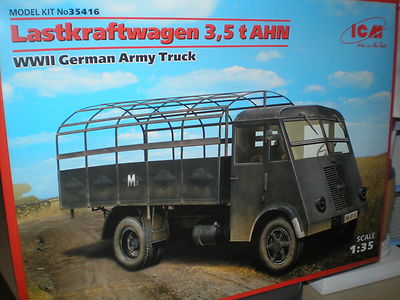 ICM 1/35 Lastkraftwagen 3.5t AHN WWII German Truck #35416 *New*Sealed ...