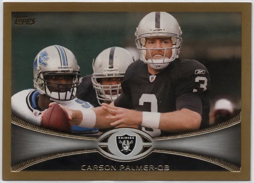 2012 Topps Gold Carson Palmer Card #75 /2012 | eBay