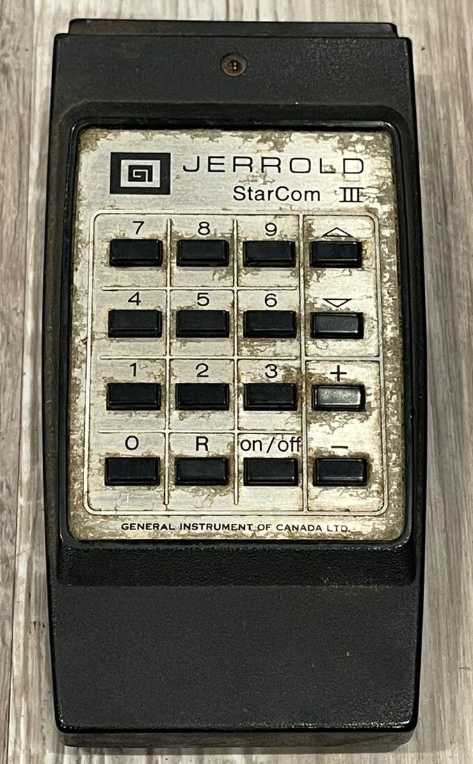 Old School Cable Remote