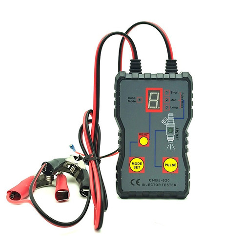 Automotive Fuel Injector Tester, 12V 4 Pulse Car Fuel Pressure Testing ...