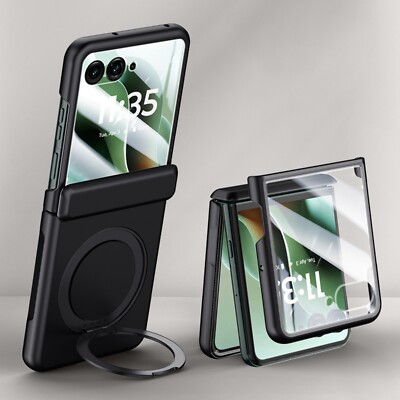 For Motorola Razr 2024/Ultra 2025 Tempered Glass Screen Cover Mag Safe ...