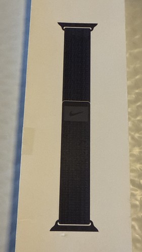Apple Nike Sport Loop Watch Band - (45MM) - ONE SIZE - Black/Blue OEM ...