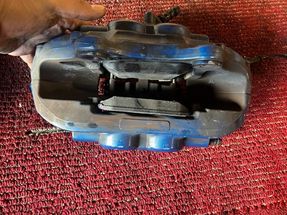 BMW F22 F30 F32 F36 FRONT M-PERFORMANCE BREMBO BRAKE CALIPERS BLUE SET ...