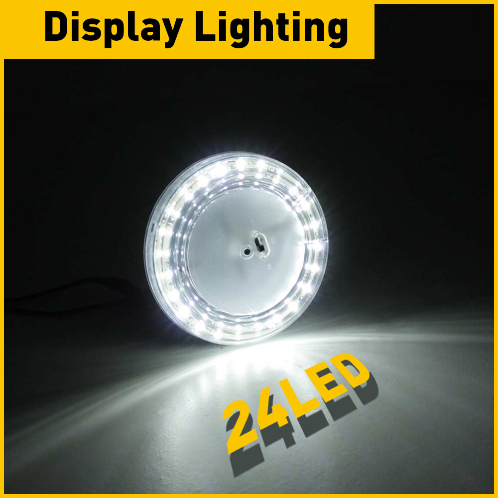 US RV LED 12v CEILING FIXTURE ROUND DOME READING LIGHT FOR CAMPER ...