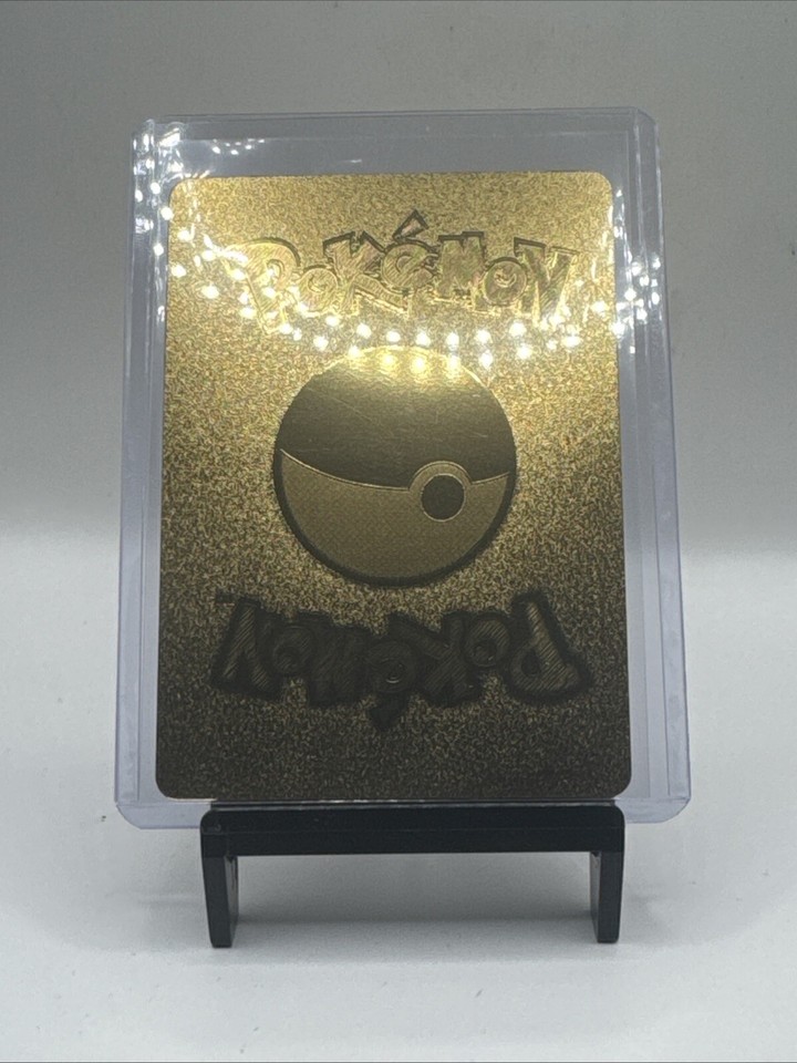 Gold Foil Display Custom Blastoise Vmax Card Near Mint G Max Geyser ...
