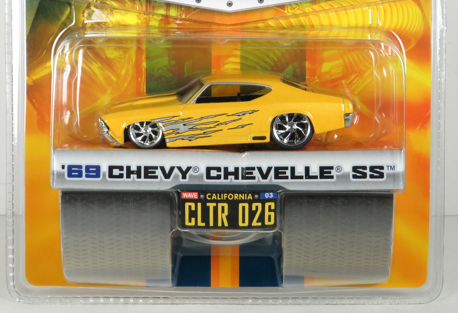 Jada Bigtime Muscle 1969 Chevy 69 Chevelle SS Chevy Yellow Wave 03 #026 ...