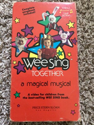 RARE Wee Sing Together: A Magical Musical - (VHS; 1985) - NO SONGBOOK ...