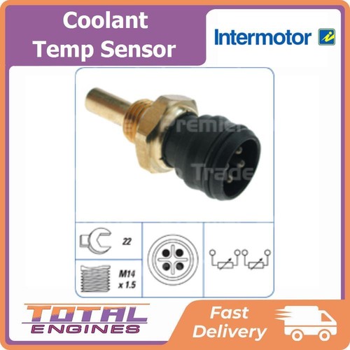 Intermotor Coolant Temp Sensor fits Mercedes Benz 300SEL W140 3.2L 6Cyl ...