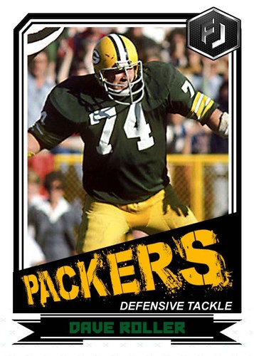 ACEO DAVE ROLLER GREEN BAY PACKERS CUSTOM HAND MADE ART CARD | eBay