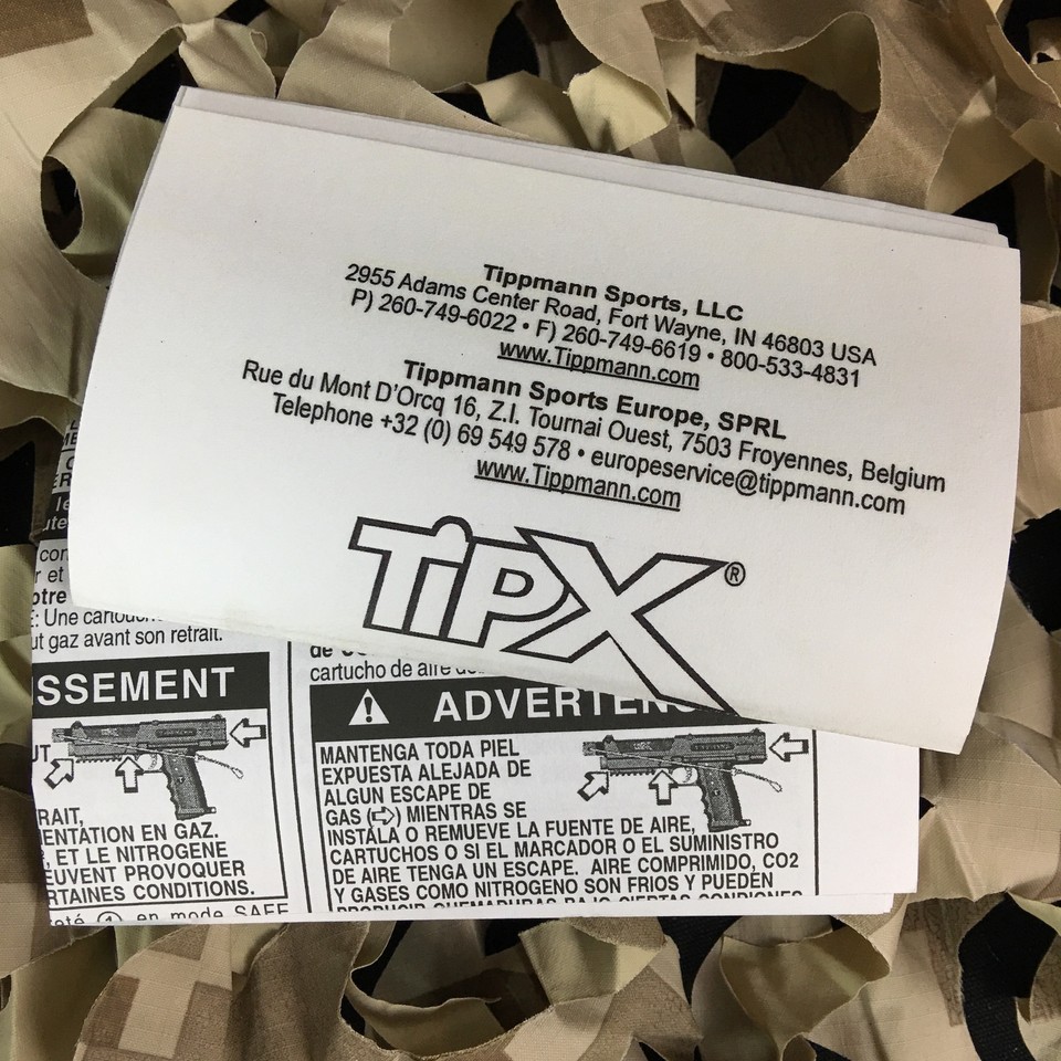 NEW Tippmann TiPX TPX Paintball Pistol Remote Hose Line Adapter Kit ...