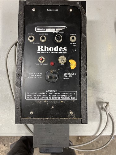 Fender Rhodes Suitcase Electric Piano Power Supply | eBay