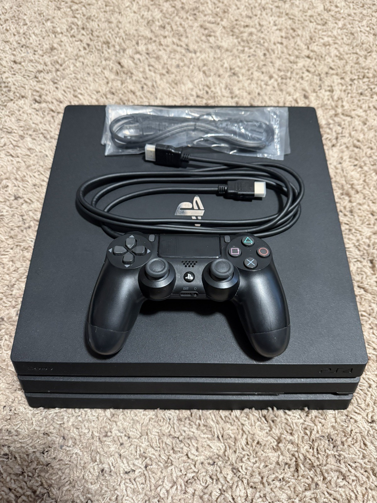 Sony PlayStation 4 Pro 1TB Console, Controller & Cords, PS4 Pro 1TB | eBay